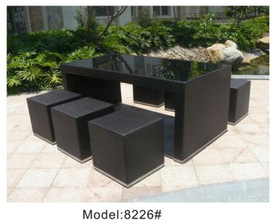 China Outdoor rattan wine bar set-8226 for sale