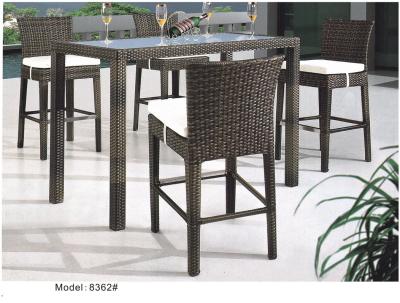 China Outdoor rattan wine bar set-8362 for sale