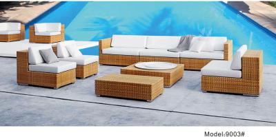 China outdoor sofa furniture rattan modular sofa --9003 for sale