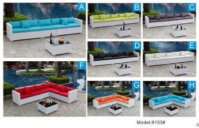 China outdoor sofa furniture rattan modular sofa --9153 for sale