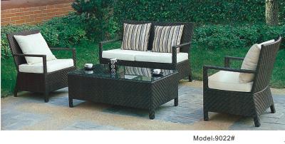 China 4pcs  rattan/wicker outdoor classic sofa furniture with cushion -9022 for sale