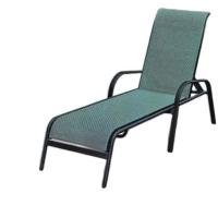 China -2023 modern mesh fabric Sun Loungers chaise longue outdoor aluminum sun loungers for pool side--6061 for sale