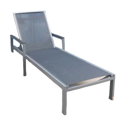 China Factory Patio furniture aluminum sun lounger garden furniture aluminum sunbed outdoor sling chair---YS6778 for sale