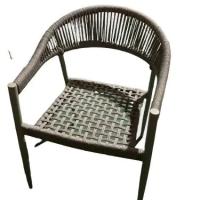 China Foshan Yoshen Balcony furniture Rope chair aluminium garden furniture outdoor patio chairs---6207 for sale