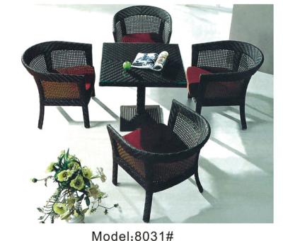 China Wicker paitio dining set-8031 for sale