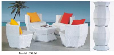 China Smart design with 4 dining chairs and one table-8326 for sale