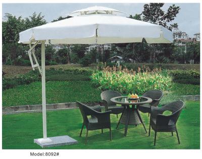 China 5pcs dining set with umbrella  -8092 for sale