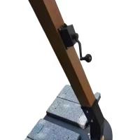 China Patio Umbrella Crank Accessories Heavy Duty Patio Umbrella Accessories Hand Crank Winch for sale