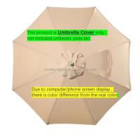 China Yoshen Customize All Kinds of Outdoor Beach Garden Patio Umbrella Parasol Canvas Covers Canopy Replacement With Various Sizes for sale