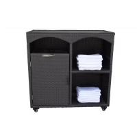 China Pool Furniture Outdoor Lake Spa Beach Pool Gym Towel Caddy Heavy Duty Moving Towel Storage Single Cabinet for sale