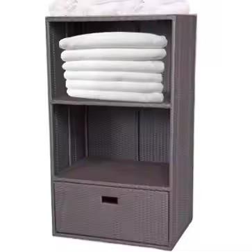China Poolside Towel Cabinet Water Resistant Towel Valet Without Wheels Poolside Storage Organizer for sale