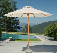 China Yoshen 10ft Heavy-Duty Commercial Umbrella All-Weather Aluminum Pool & Patio Parasol with Weighted Base for sale