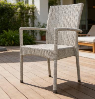 China Rattan Stackable Outdoor Dining Chairs for Hotel Sports Venues Villa & Living Room Use-Restaurant Quality for sale