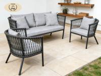 China Commercial Grade Sturdy Construction with Easy Care Cushions for a Perfect Hotel Villa or Residential Garden for sale