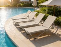 China Yoshen Adjustable Poolside Lounge Chair Customized for Resort Hotels for sale