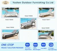 China Yoshen Adjustable Poolside Lounge Chair Customized for Resort Hotels for sale