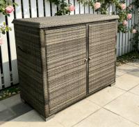 China Pool Furniture Outdoor Lake Spa Beach Pool Gym Towel Caddy Heavy Duty Moving Towel Storage Single Cabinet for sale