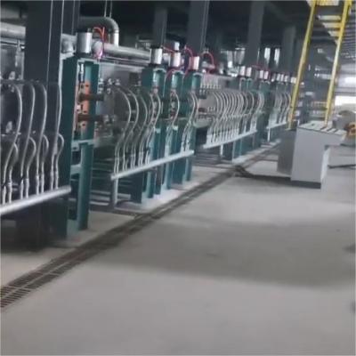 China Aluminum Coil Colour Powder Coating Line Substrate Width 600-1800mm And Customize Heating Install Power for sale