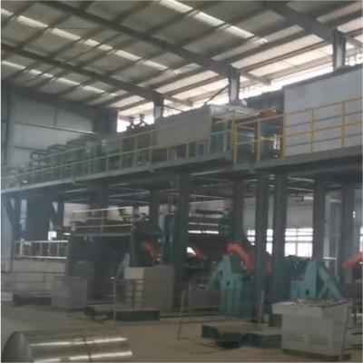 China Easy Molding 60min Heating Up Time Color Coil Coating Line With 0.02-1.2mm Coating Thickness And Delivery Detail In 85-90days for sale