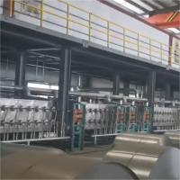 China Width 600-1800mm Cold Rolled Powder Coating Production Line With Heating Up Time Of 60min for sale