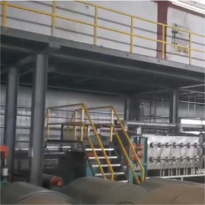 China Heating System Color Coating Line Customizable  50-300m/Min Coating Speed for sale