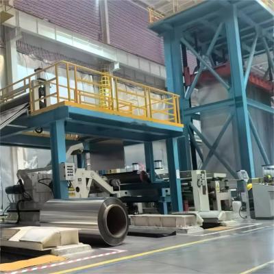China Electric/Gas Heating Cold rolled Color coated Production Line for Aluminum/Steel for sale