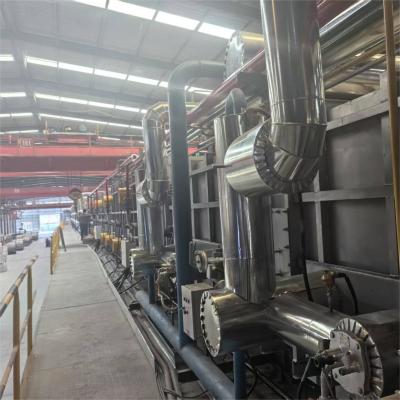 China Gas Heating Electricity Heating Coil Coating Machine Fast Speed for sale