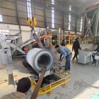 China 600-2000mm Substrate Width Metal Coil Coating Plant With Good Adhesion And Advanced Coating Technology for sale