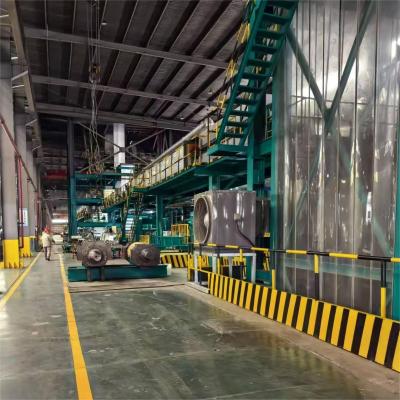 China Automated Coil Coating Line for 600-2000mm Width with PLC Control for sale