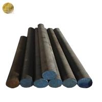 China Q195 Black Galvanized Hot Rolled Steel Bars , AISI Black Round Bar for sale