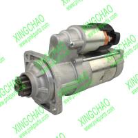 China Starter Motor DZ100489 for JD 6140 6068 Tractor 12V 4.0kW Engine Spare Part for sale