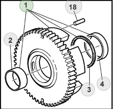 China RE47276 Clutch Kit for JD Tractor 6100 6200 6300 6800 7200 7600 for sale