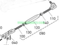 China Kubota Tractor Chain Link 3C909-91100 PNK Agricultural Machinery Parts 15-30 Days Delivery for sale