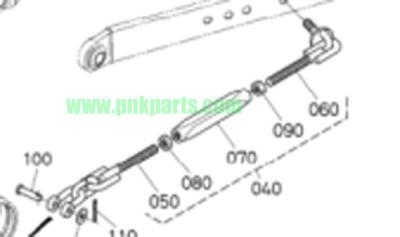 China Kubota Tractor U-joint Chain 3C085-91100 OEM Replacement Agricultural Parts for sale