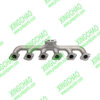 China JD Tractor Exhaust Manifold DZ107751 Farm Machinery Parts 15-30 Days Delivery for sale