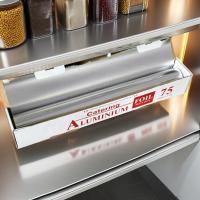 China Custom Food Grade Aluminum Foil 30cm x 300m for Safe Temperature Regulated Food Storage for sale