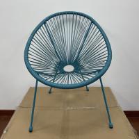 China Outdoor Acapulco Egg Chair Sun Patio Bistro Furniture 80x70x90cm for sale