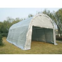 China Custom Metal Carport Garage 5x10m Steel Frame Fabric Cover Removable Waterproof UV Resistant for sale