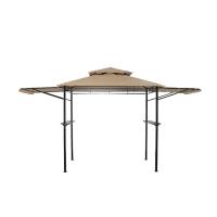 China Modern Barbecue Gazebo 4.1x1.27x2.48M Waterproof Outdoor Cooking Shelter Custom Color for sale