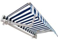 China Fully Open Sunshade Awning in Polyester with Customized Colors and Sail Material for sale