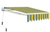 China Fully Open Sunshade Awning in Polyester with Customized Colors and Sail Material for sale