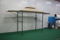 China Modern Barbecue Gazebo 4.1x1.27x2.48M Waterproof Outdoor Cooking Shelter Custom Color for sale