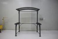 China Aluminium Iron Barbecue Gazebo 2.18x1.43x2.13-2.29m Garden Canopy Grill House for sale