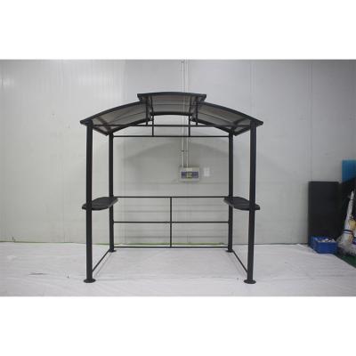 China Folding BBQ Grill Pavilion Tent Outdoor Shelter Canopy 2.36x1.52x2.36M Waterproof for sale