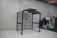 China Folding BBQ Grill Pavilion Tent Outdoor Shelter Canopy 2.36x1.52x2.36M Waterproof for sale