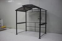 China Folding BBQ Grill Pavilion Tent Outdoor Shelter Canopy 2.36x1.52x2.36M Waterproof for sale