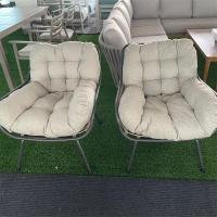 China Outdoor Garden Furniture Aluminum Rattan Sofa Set with Luxury Table and Teapoy 3 Seater for sale