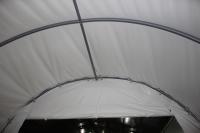 China Heavy Duty Carport 400x730x330cm Removable Sidewalls Doors for Backyard Camping for sale