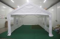 China NATURE Pressure Treated Wood Type Outdoor 400x800cm Stretch Tents Metal Frame Marquee for sale