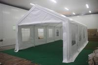 China NATURE Pressure Treated Wood Type Outdoor 400x800cm Stretch Tents Metal Frame Marquee for sale